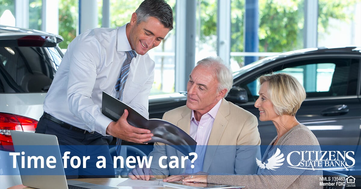 Auto Loans from Citizens State Bank