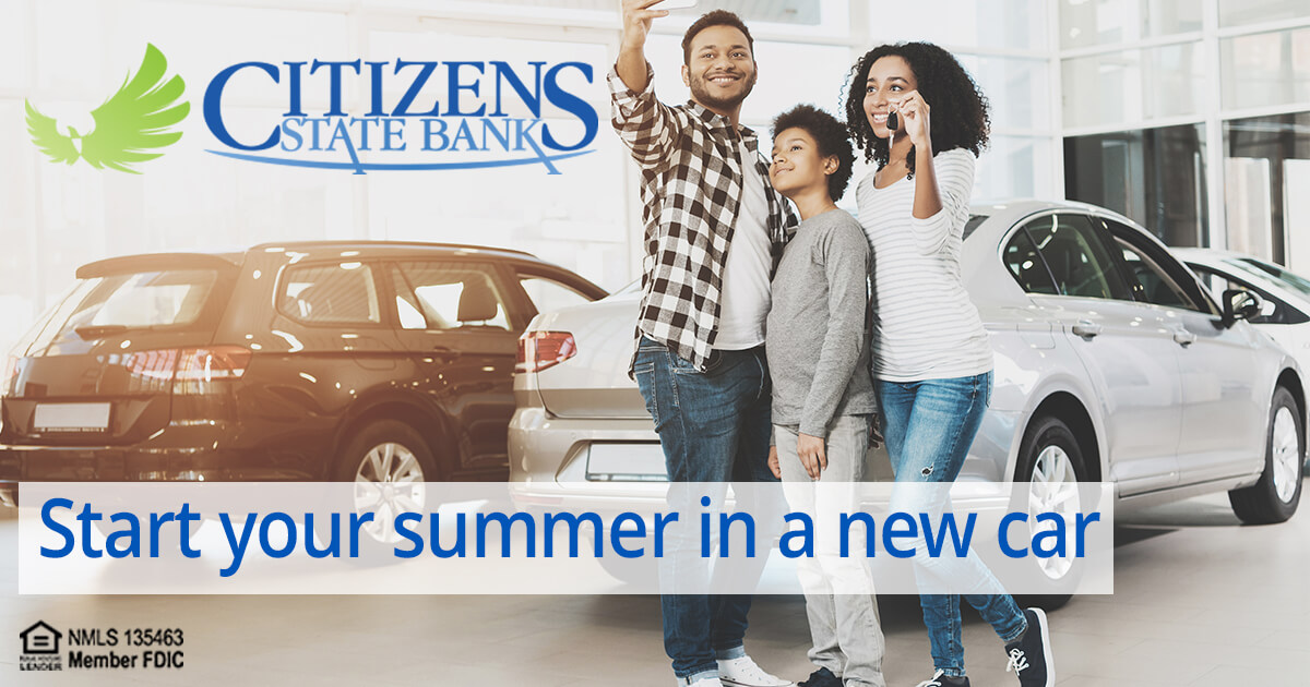 Auto Loans from Citizens State Bank